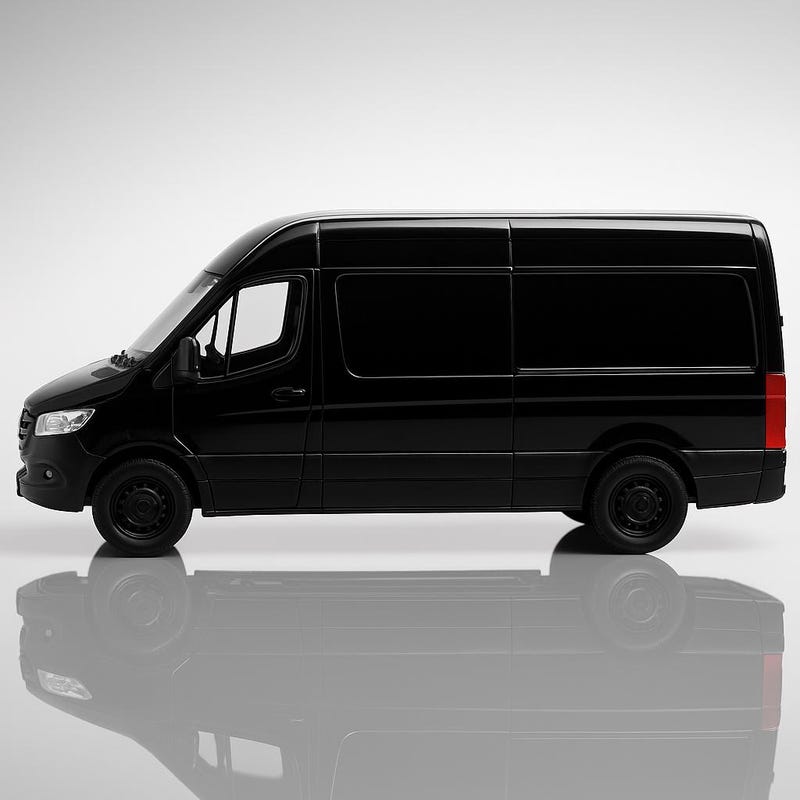 Mercedes Van Model Toy - Etsy