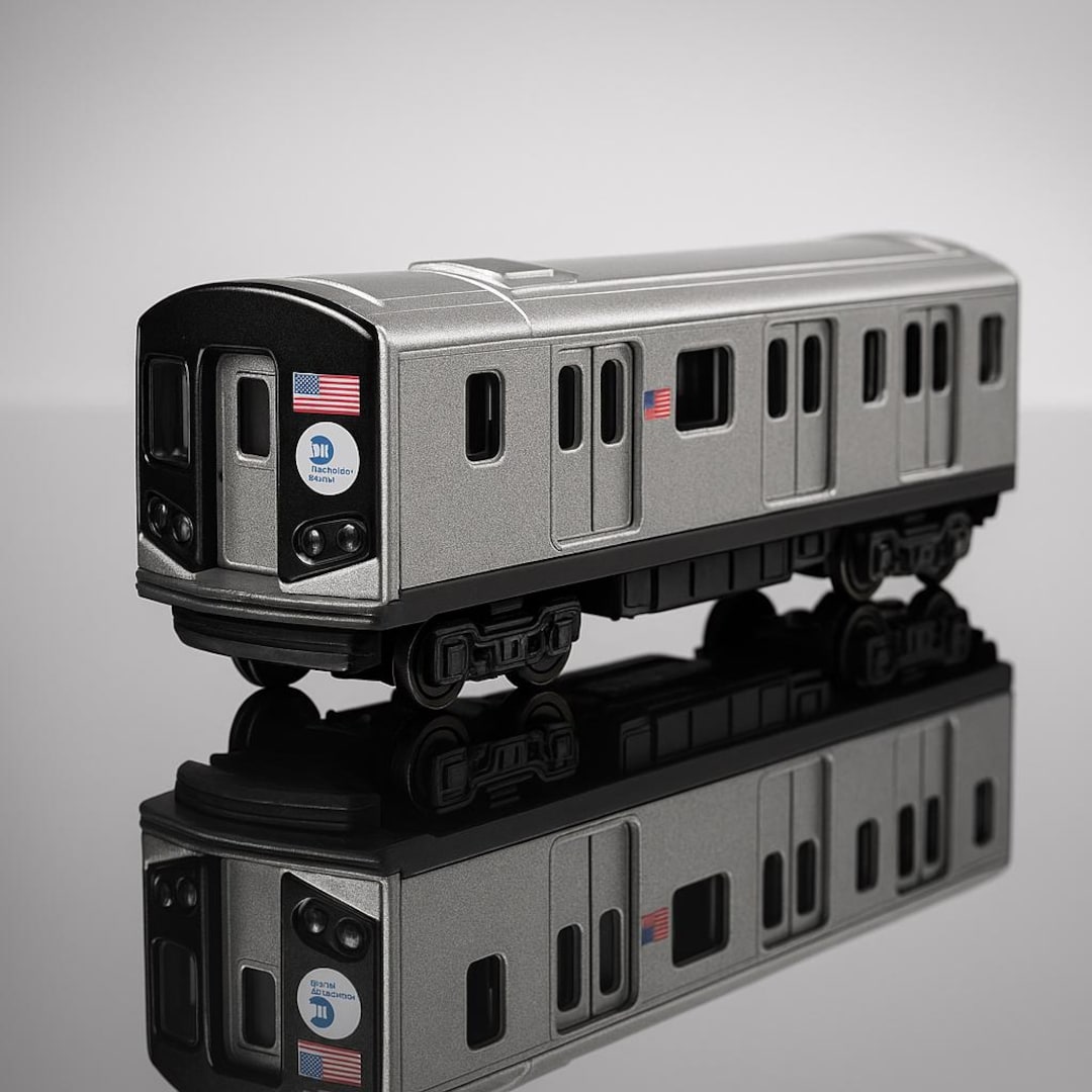 7.5" New York Subway Train E Line Light and Sound - Etsy