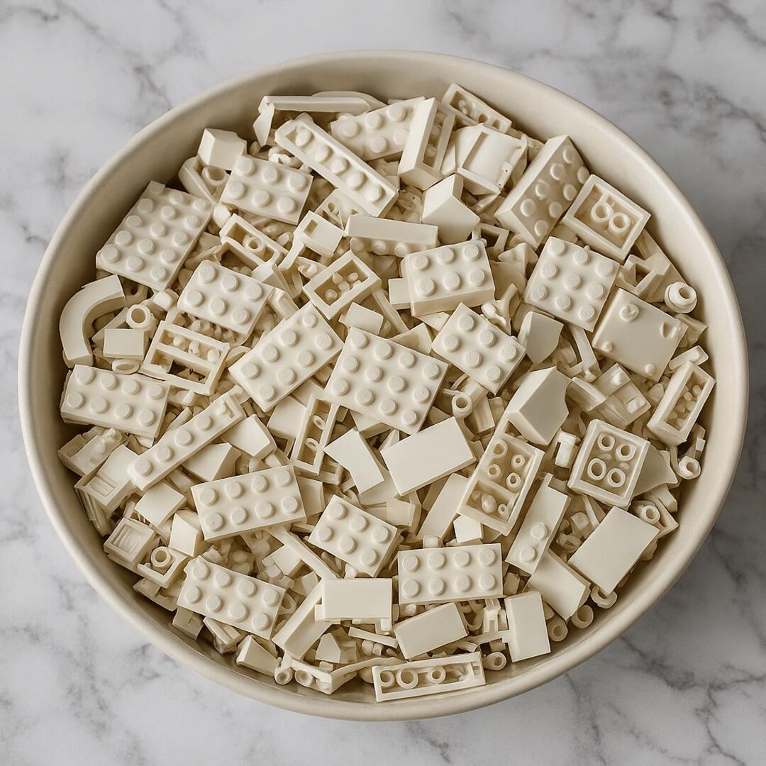 LEGO® Bulk Lot 210 White Random Pieces Bricks Plates Studs - Etsy