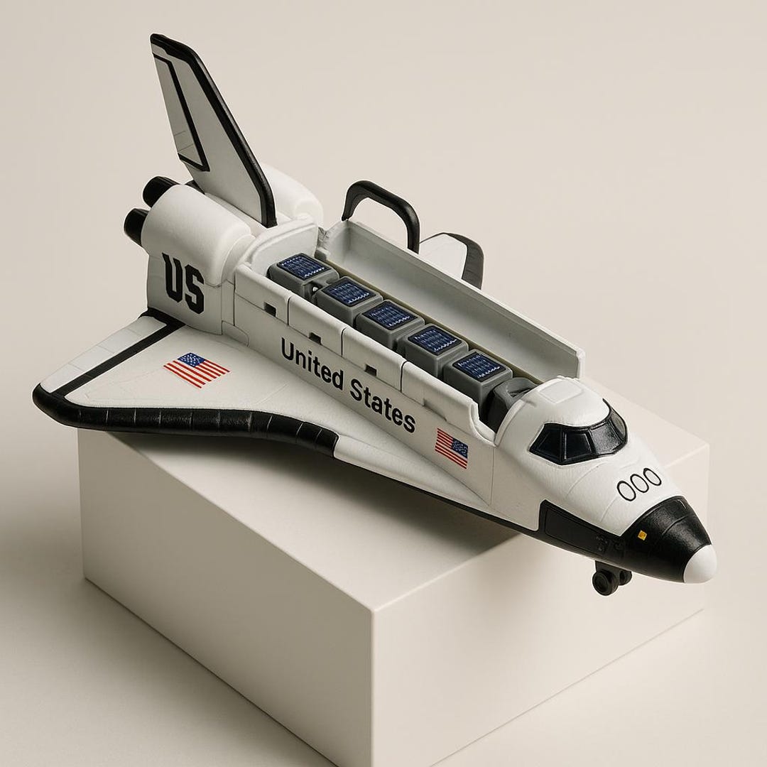 Space Shuttle NASA Replica Diecast Toy Model Pull Back - Etsy
