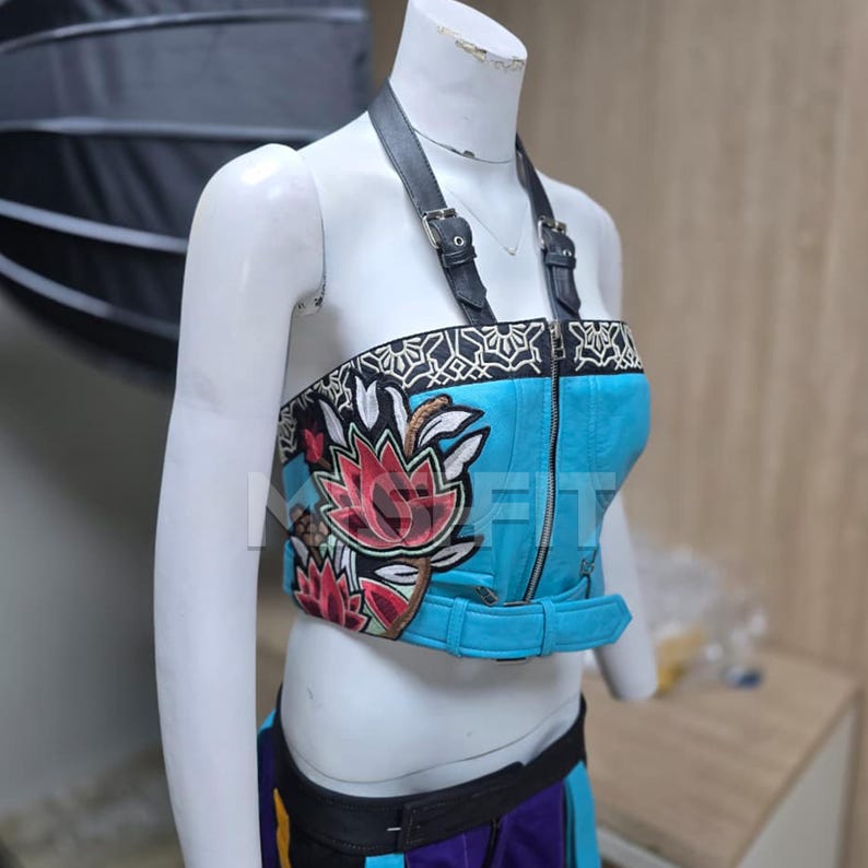 Handmade Embroidered Zoey Cosplay Costume | K Pop Demon Hunters Zoe ...