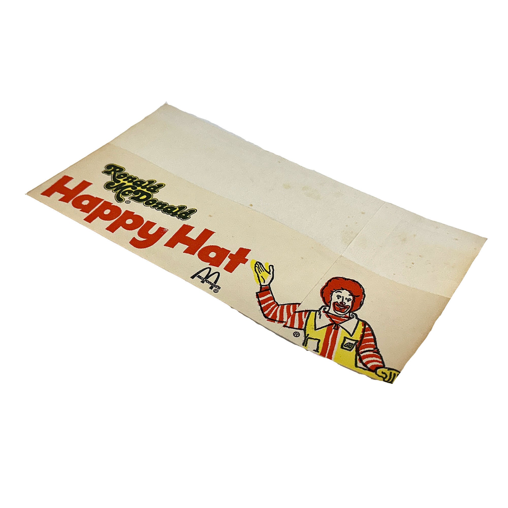 Mcdonald's Ronald Mcdonald Happy Hat - Etsy