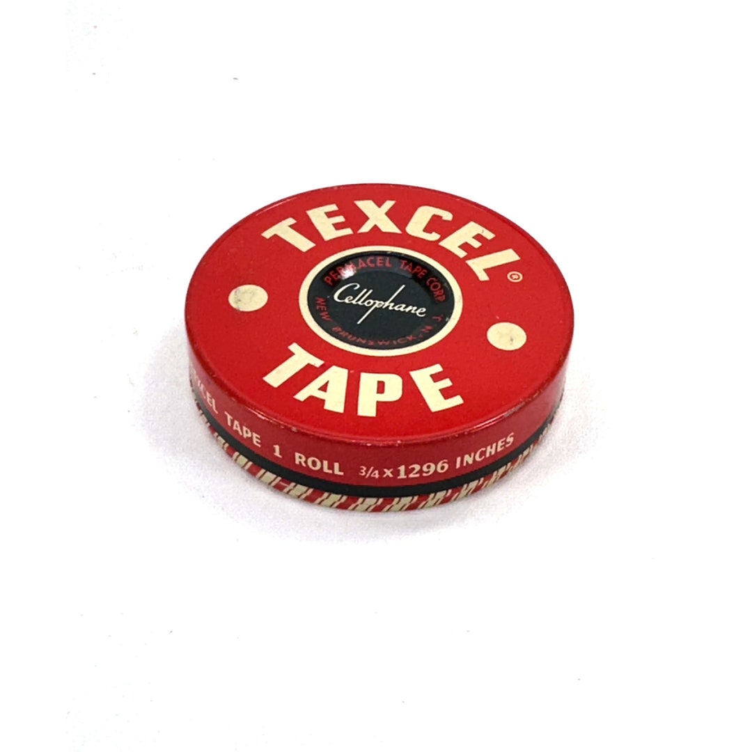 Texcel Cellophane Tape Tin - Etsy