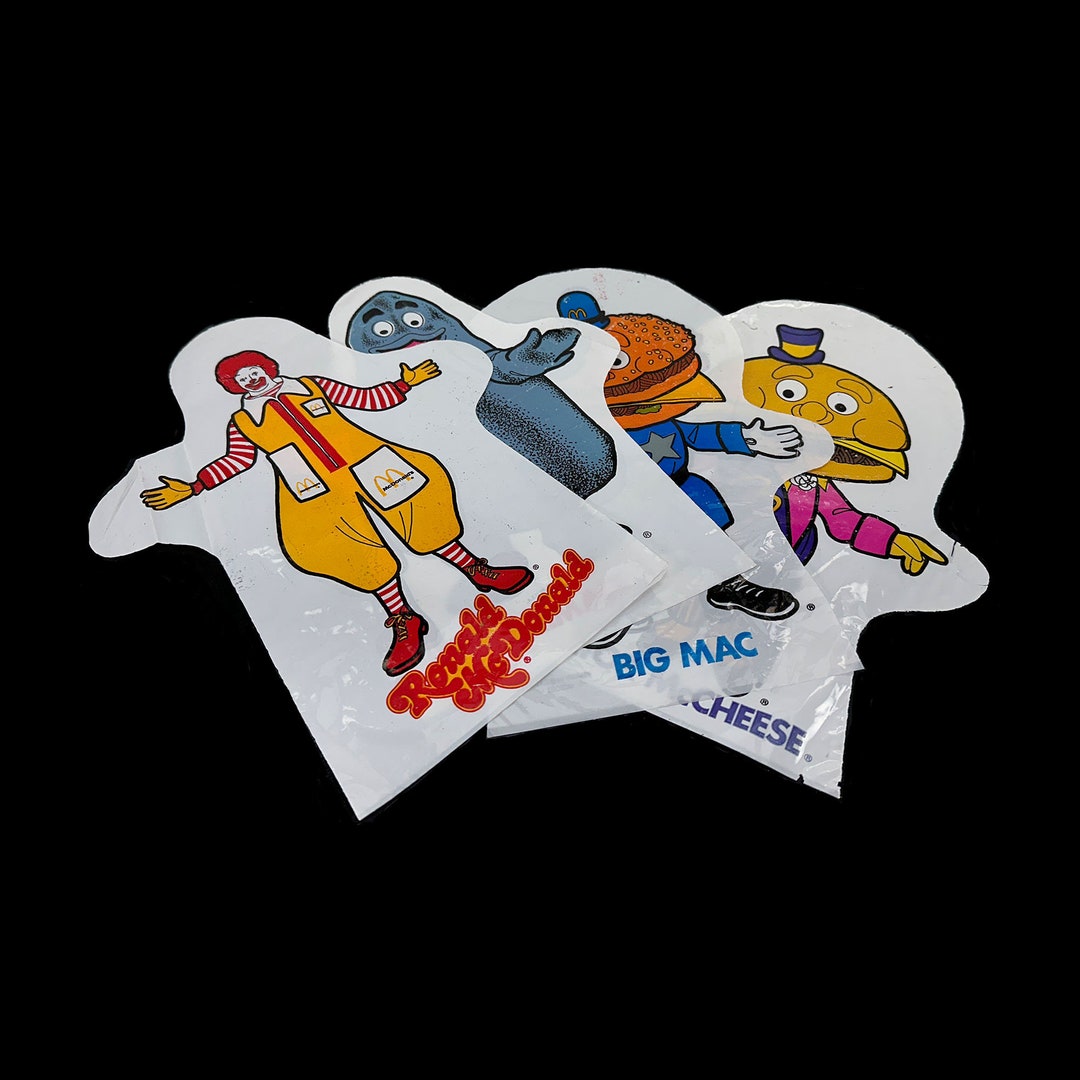 Mcdonald's Hand Puppets Set of 4 1976 - Etsy