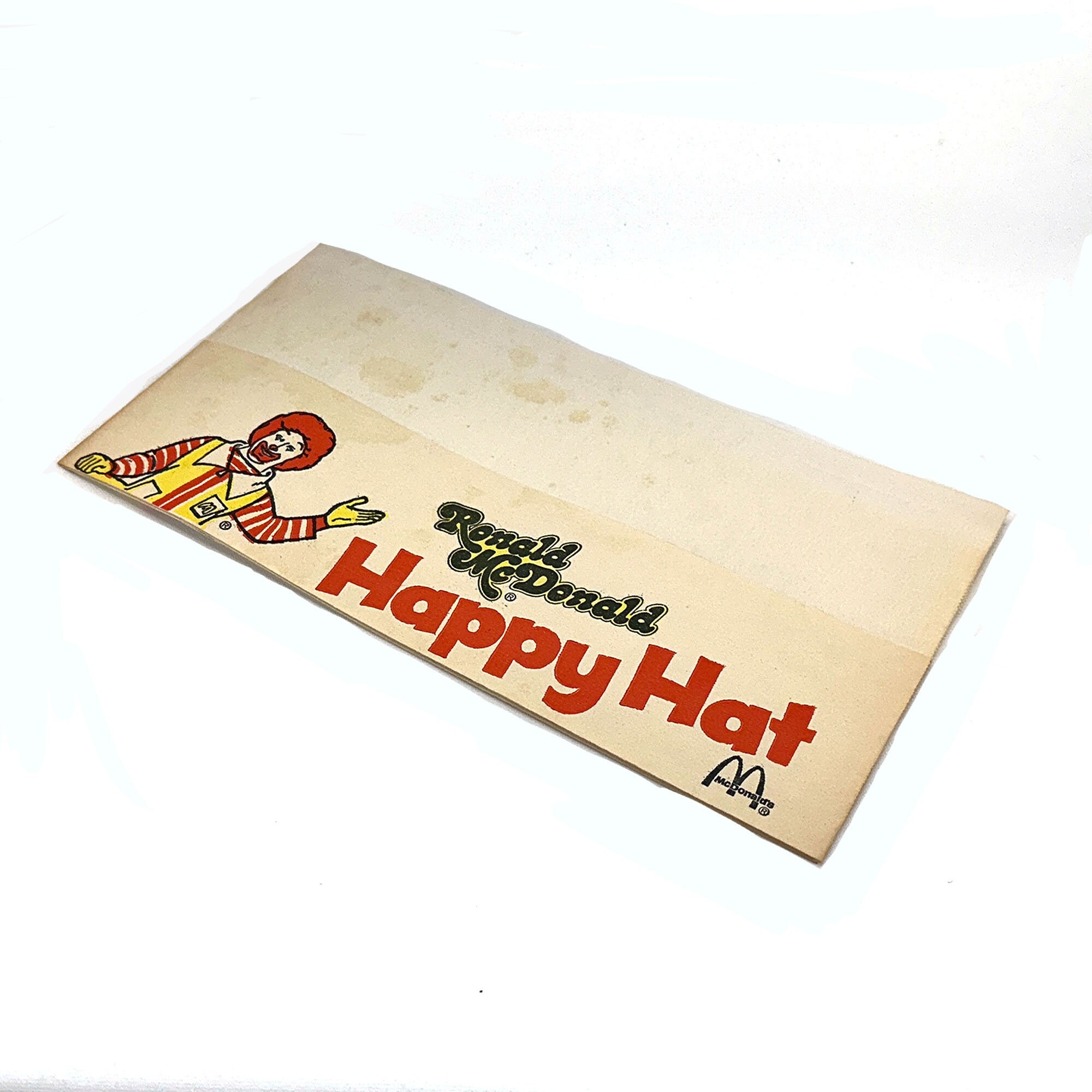 Mcdonald's Ronald Mcdonald Happy Hat - Etsy