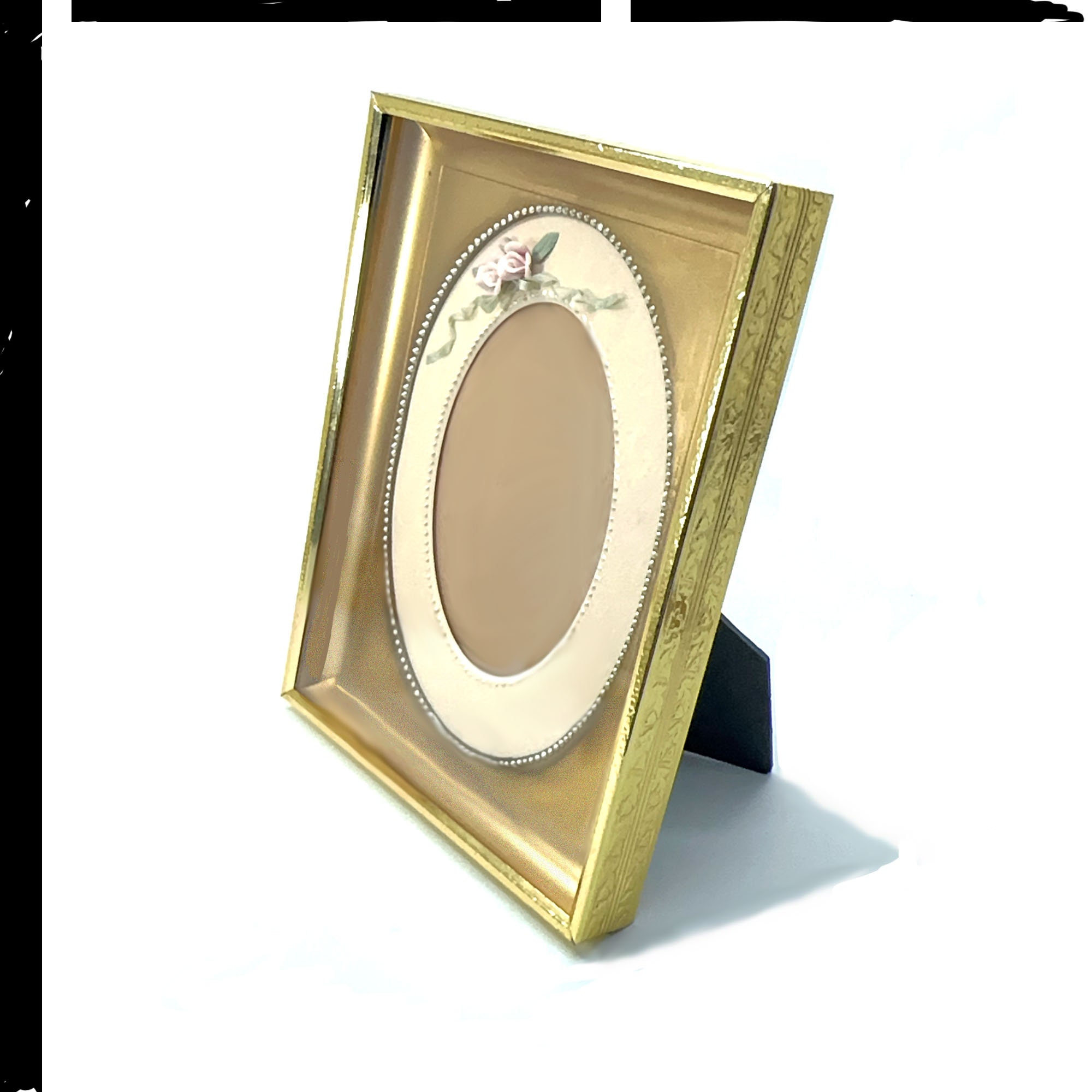 Vintage Table Top Shadow Box Frame With 3D Decorative Matte - Etsy