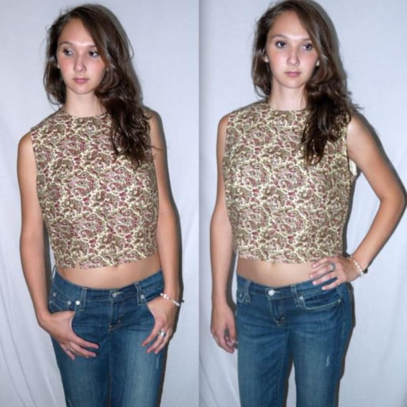 Midriff Shirt - Etsy