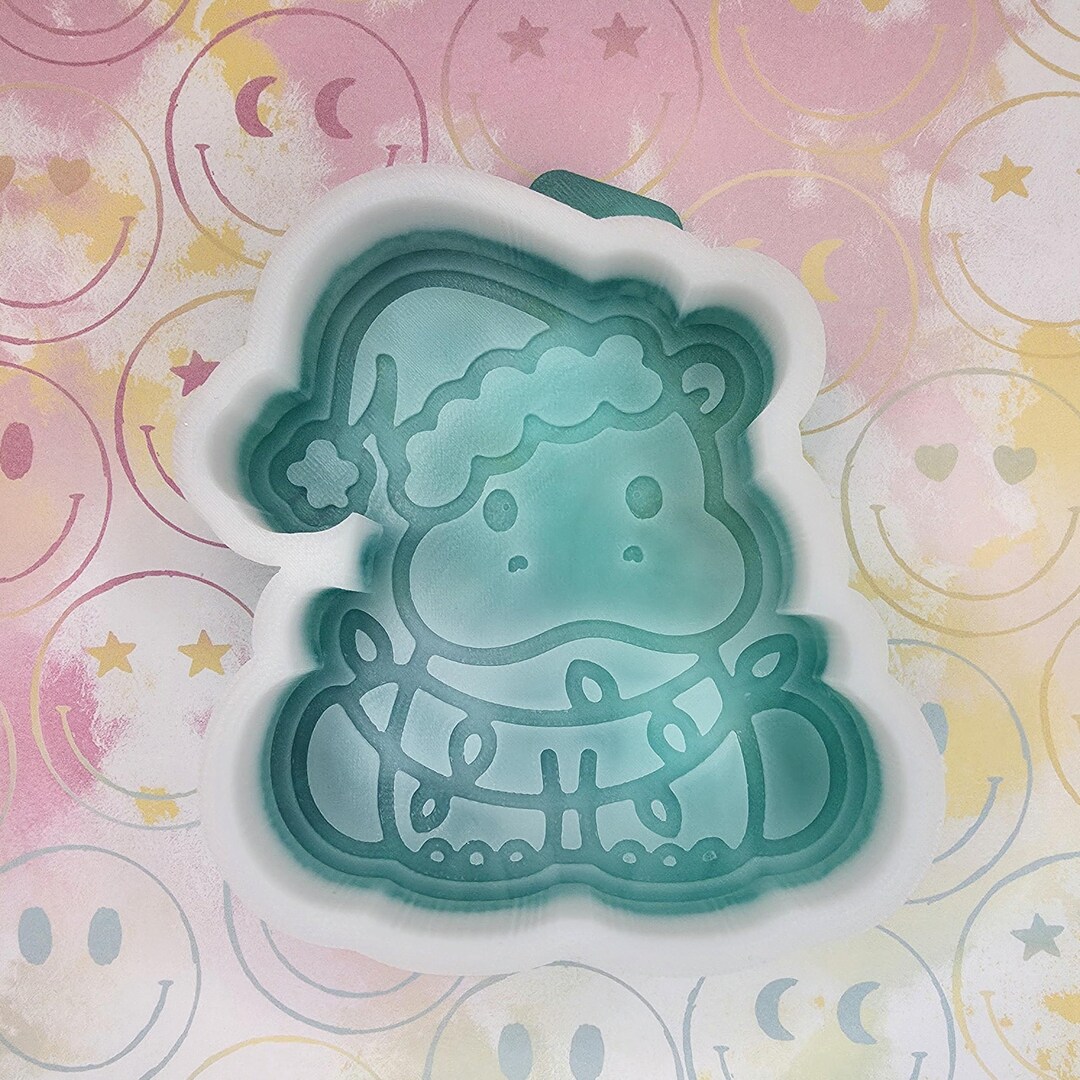 Christmas Hippo Freshie Mold Silicone - Etsy