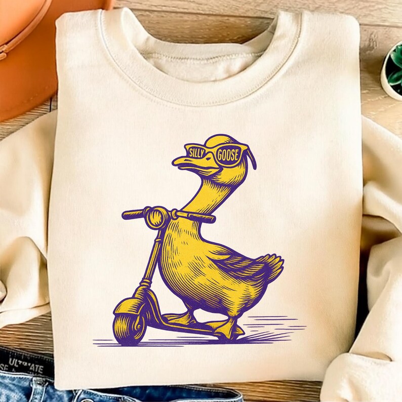 Silly Goose Football PNG Bundle | 20 Purple Gold Game Day Designs ...