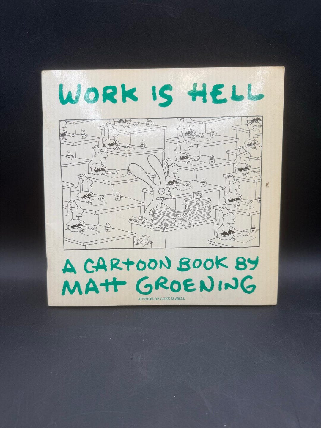 Work is Hell by Matt Groening Cartoon Book - Etsy