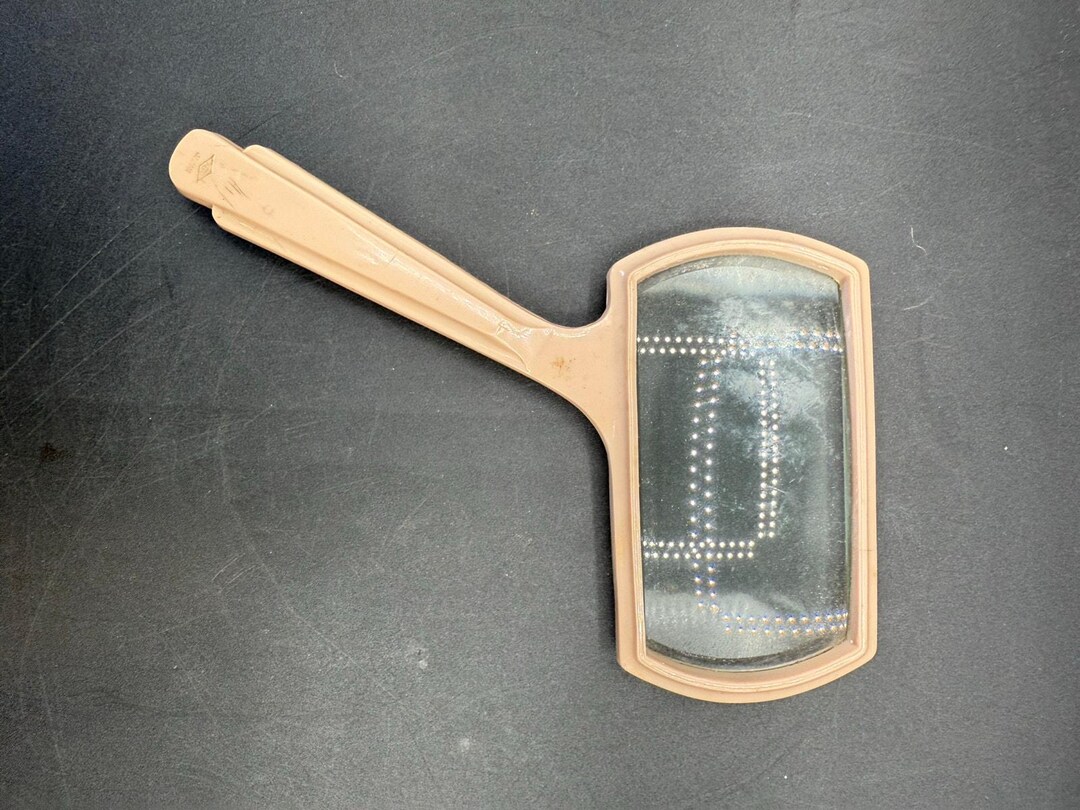 Vintage Swift Rectangular Reader Pink Handle Magnifying Glass - #575 - Etsy