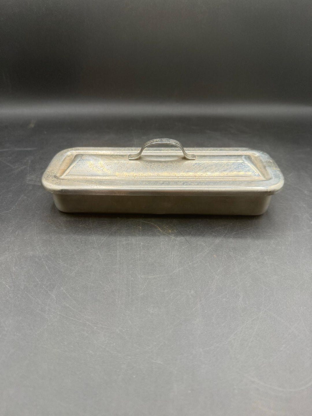 Grafco Stainless Steel Ware Lidded Box - Etsy