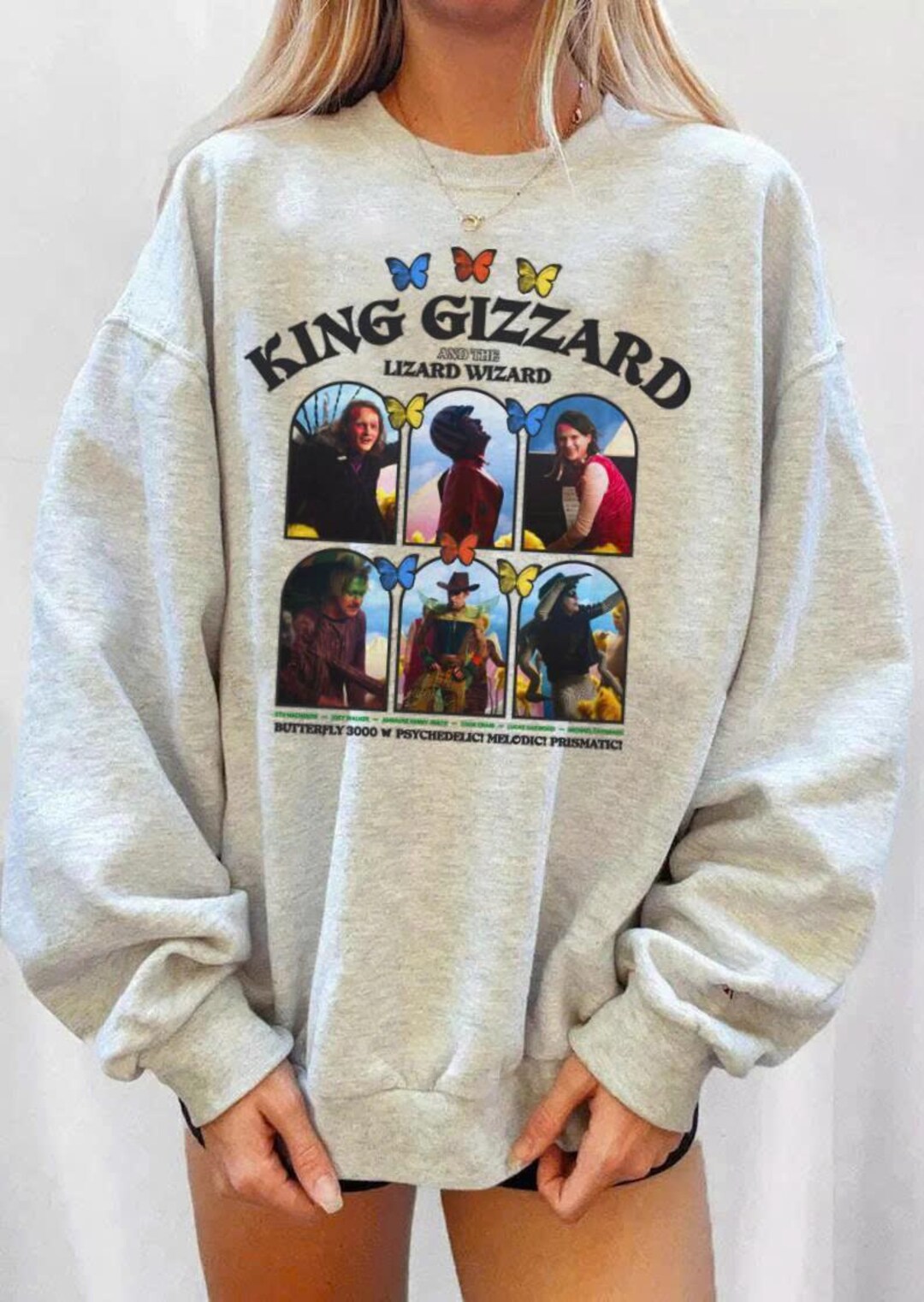 King Gizzard and the Lizard Wizard Butterfly Shirt, King Gizzard Merch ...