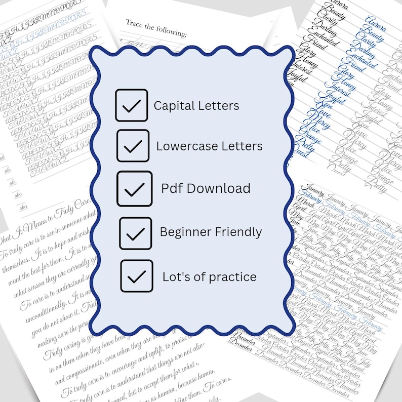 Cursive Handwriting Worksheets | Practice Sheets for Adults & Teens ...
