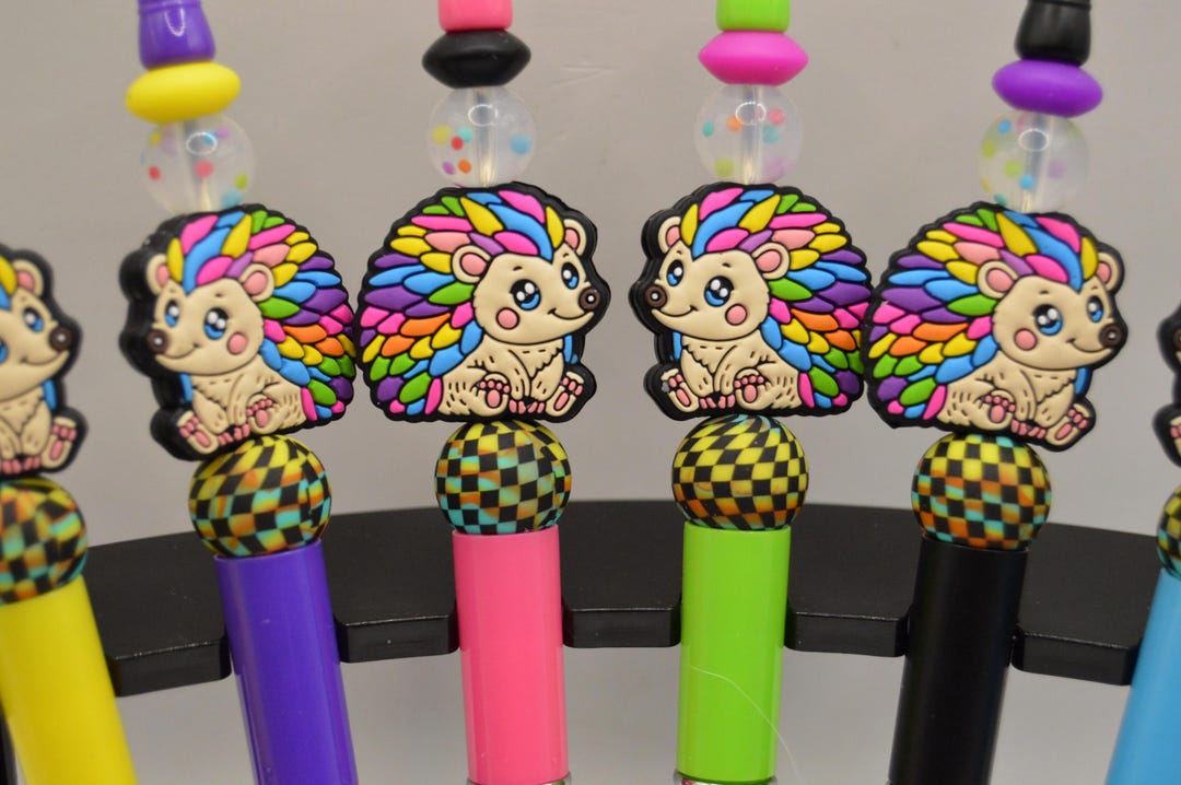 Rainbow Hedgehog Pens With Refills - Etsy