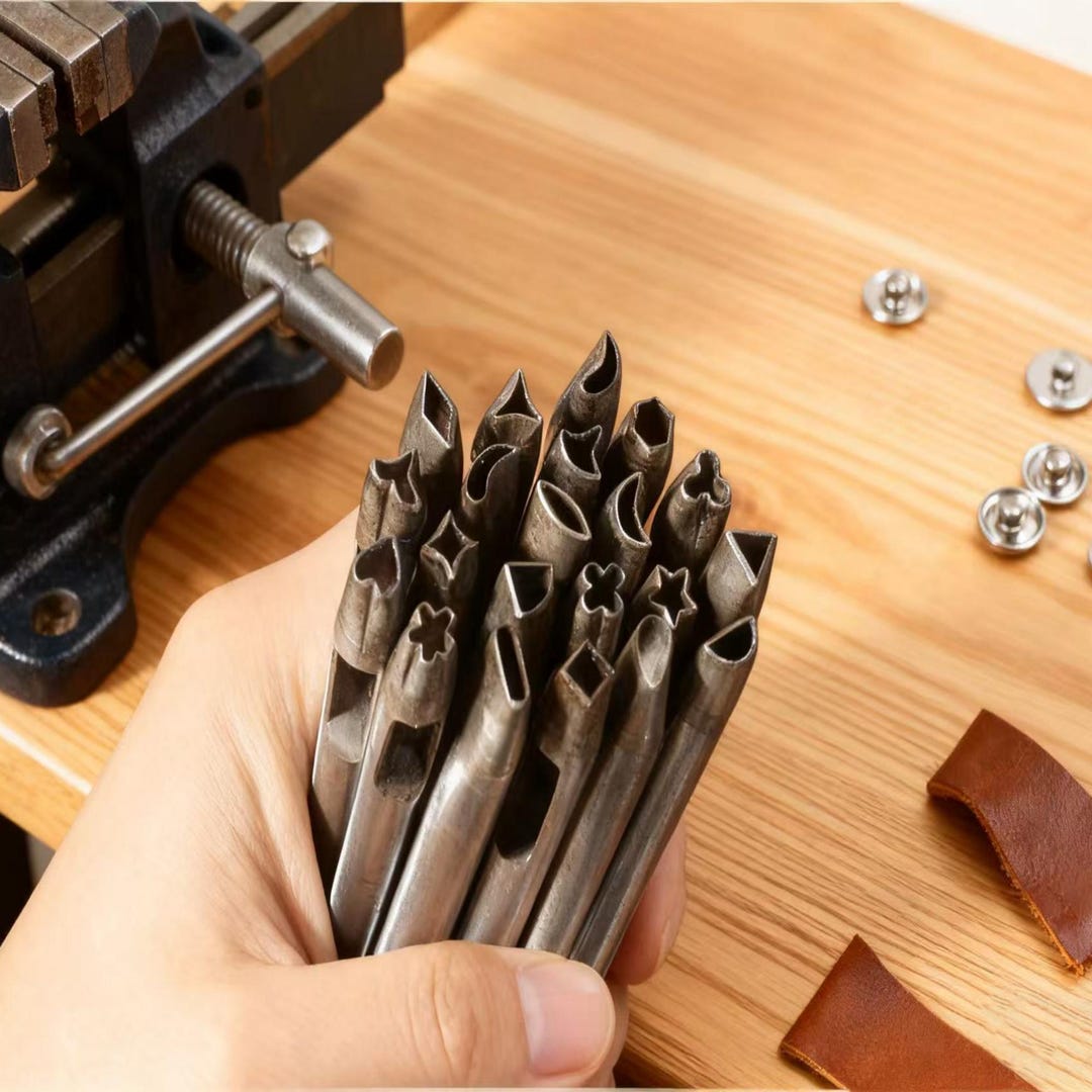Leather Craft Hole Punches, Assorted Shapes for DIY Leatherwork - Etsy