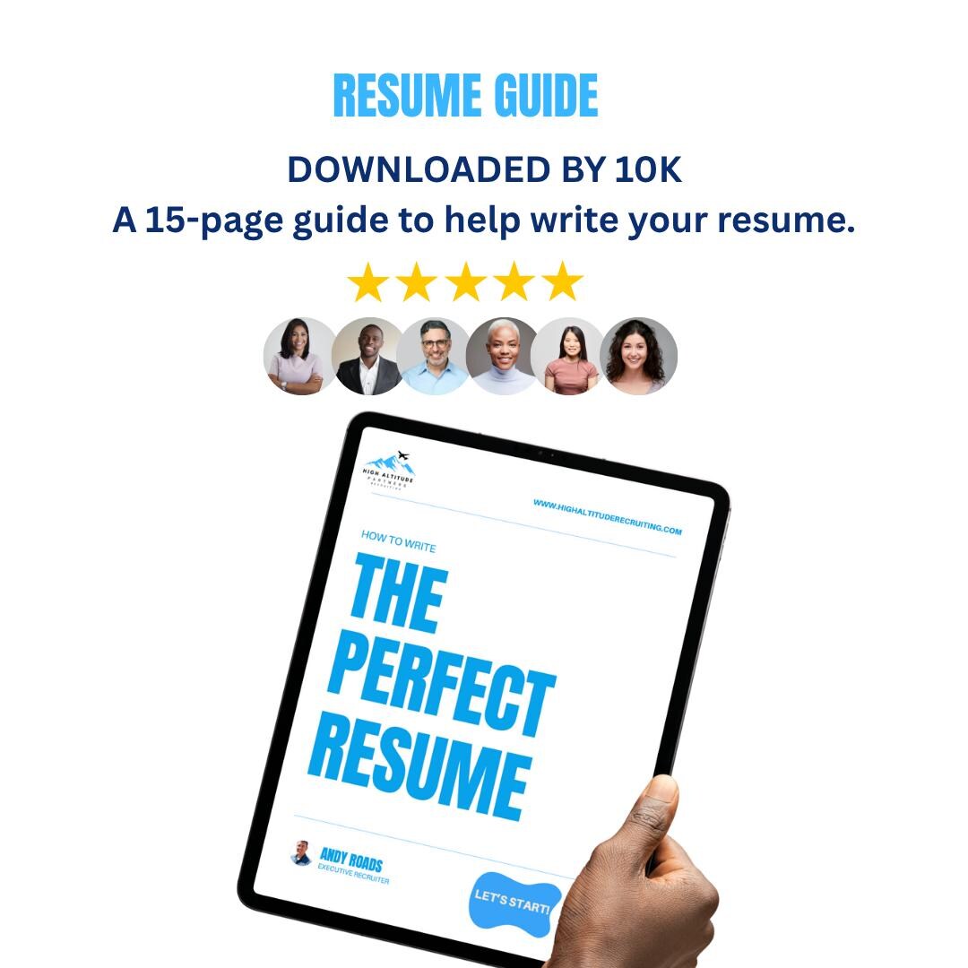 Guide to Writing the Perfect Resume - Etsy