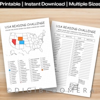 ABC / Alphabet Reading Challenge Template - Etsy