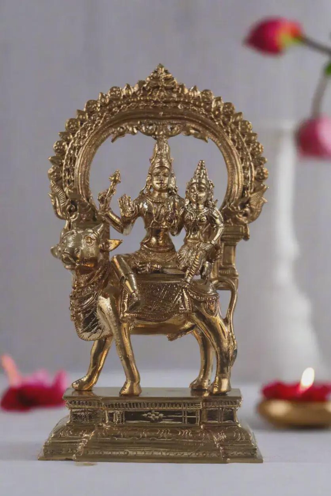 Panchaloha Pradosha Moorthy – Lord Shiva With Divine Grace - Etsy Australia