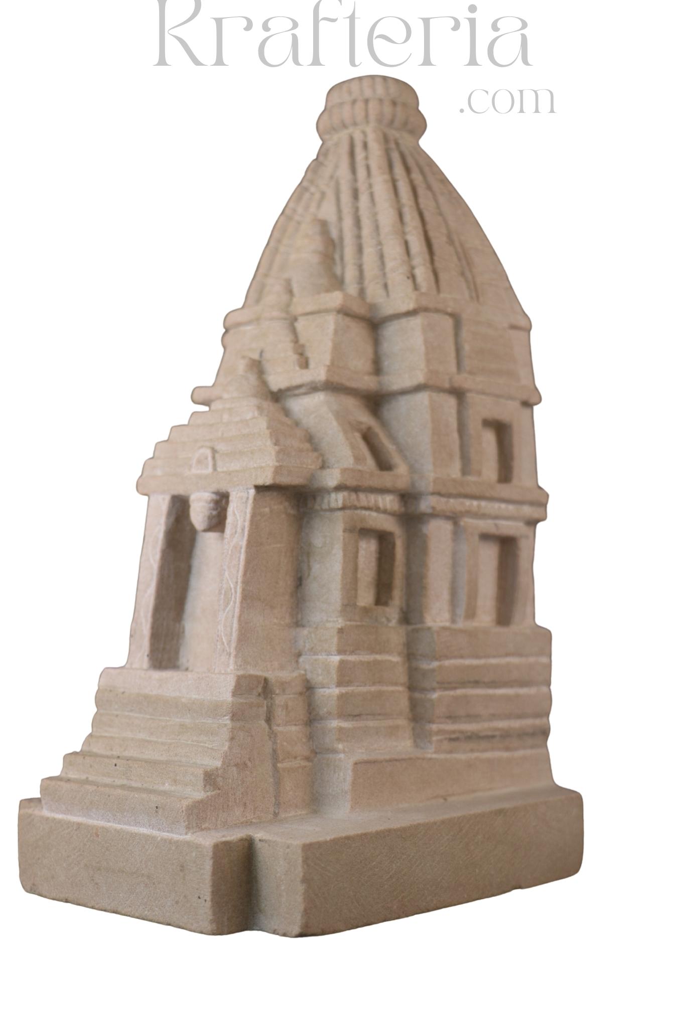 Miniature Sandstone Hindu Temple Replica: Indian Architecture Décor - Etsy