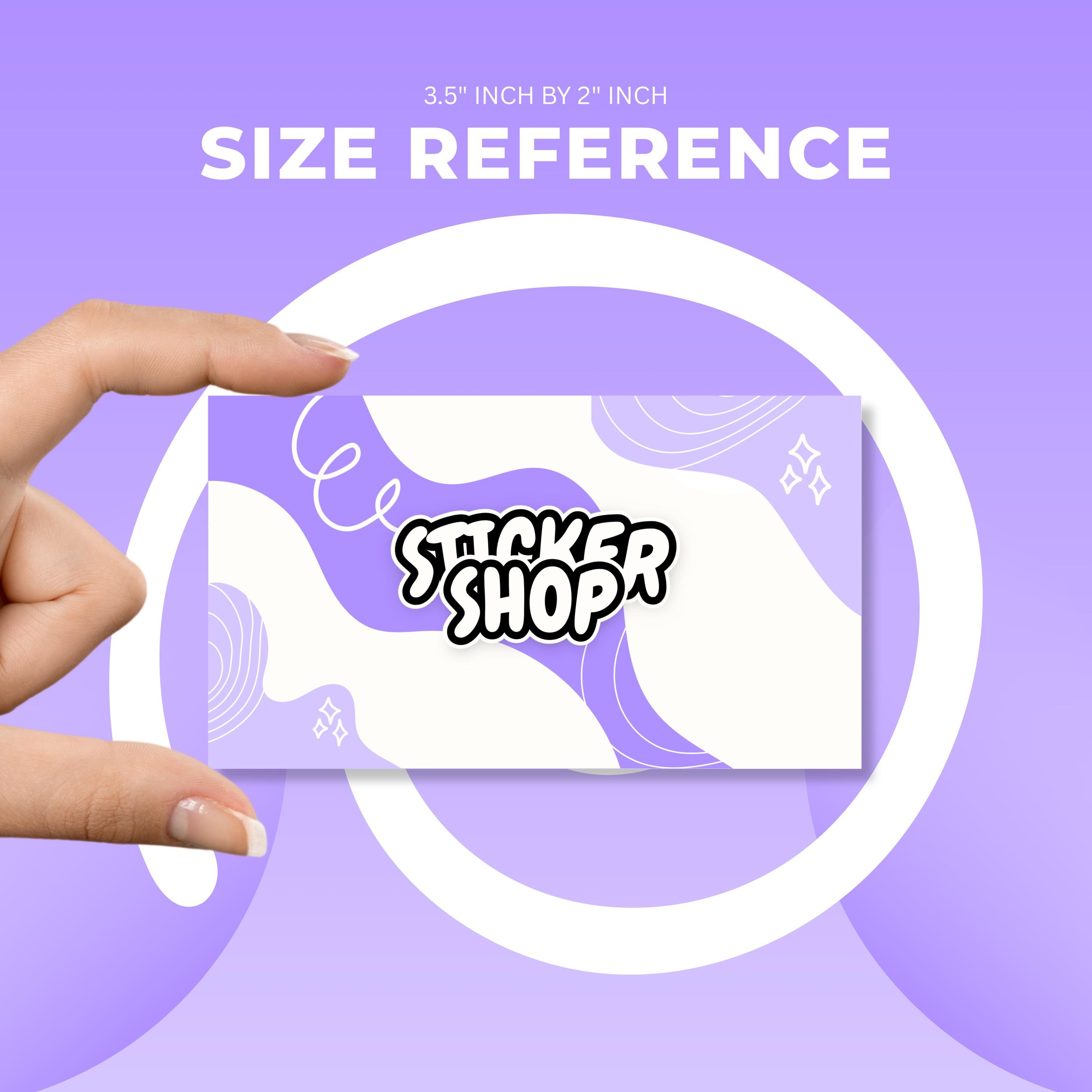 Stickershop | Business Card Canva Templates for Stickers and Print ...