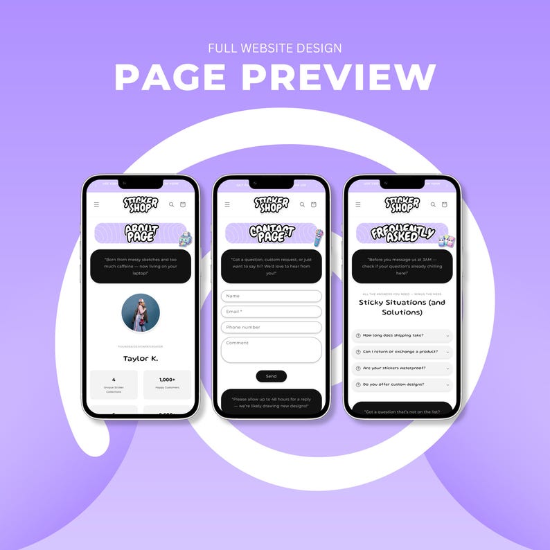 Stickershop | Shopify Theme Website Template for Stickers and Print ...