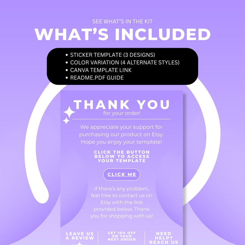 Stickershop | Sticker Label Template Canva Templates for Stickers and ...