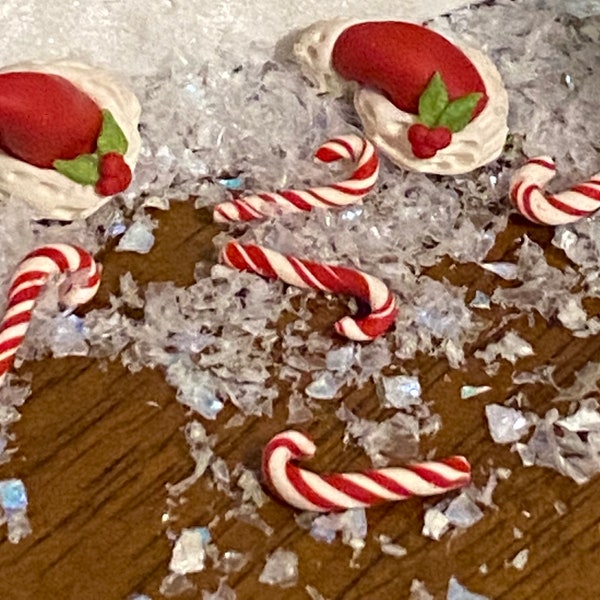 Miniature Candy Canes - Etsy