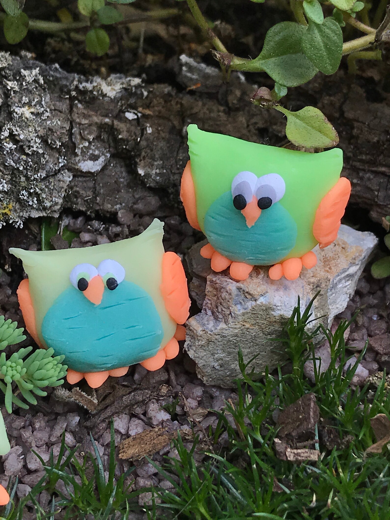 Glow in Dark Owls Polymer Clay - Etsy