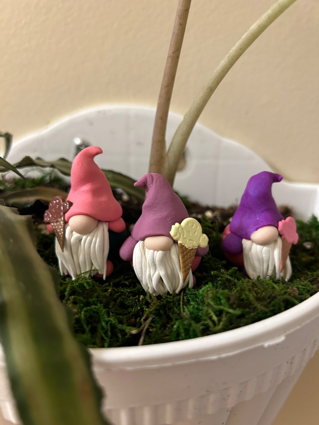 Sugar Cone Icecream Gnomes, Icecream Gnomes - Etsy