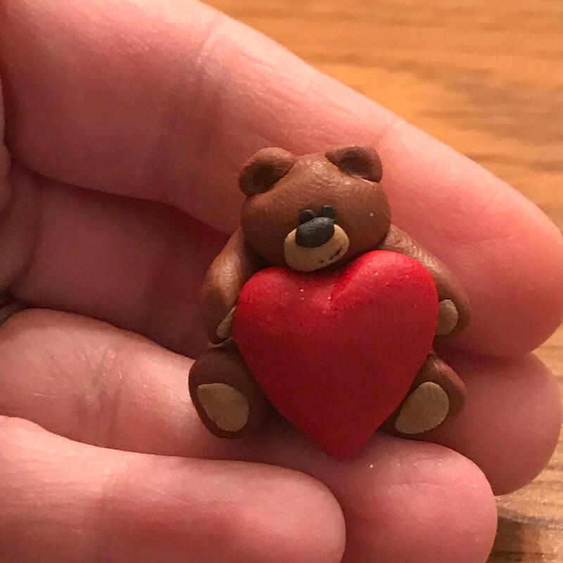 Bears Clay Figures - Etsy
