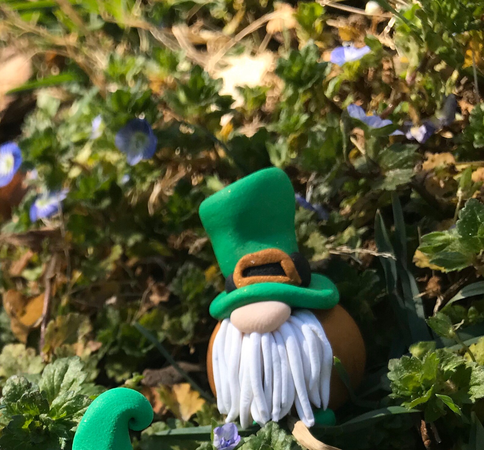 Saint Patricks Day Irish Gnomes Polymer Clay Gnomes | Etsy