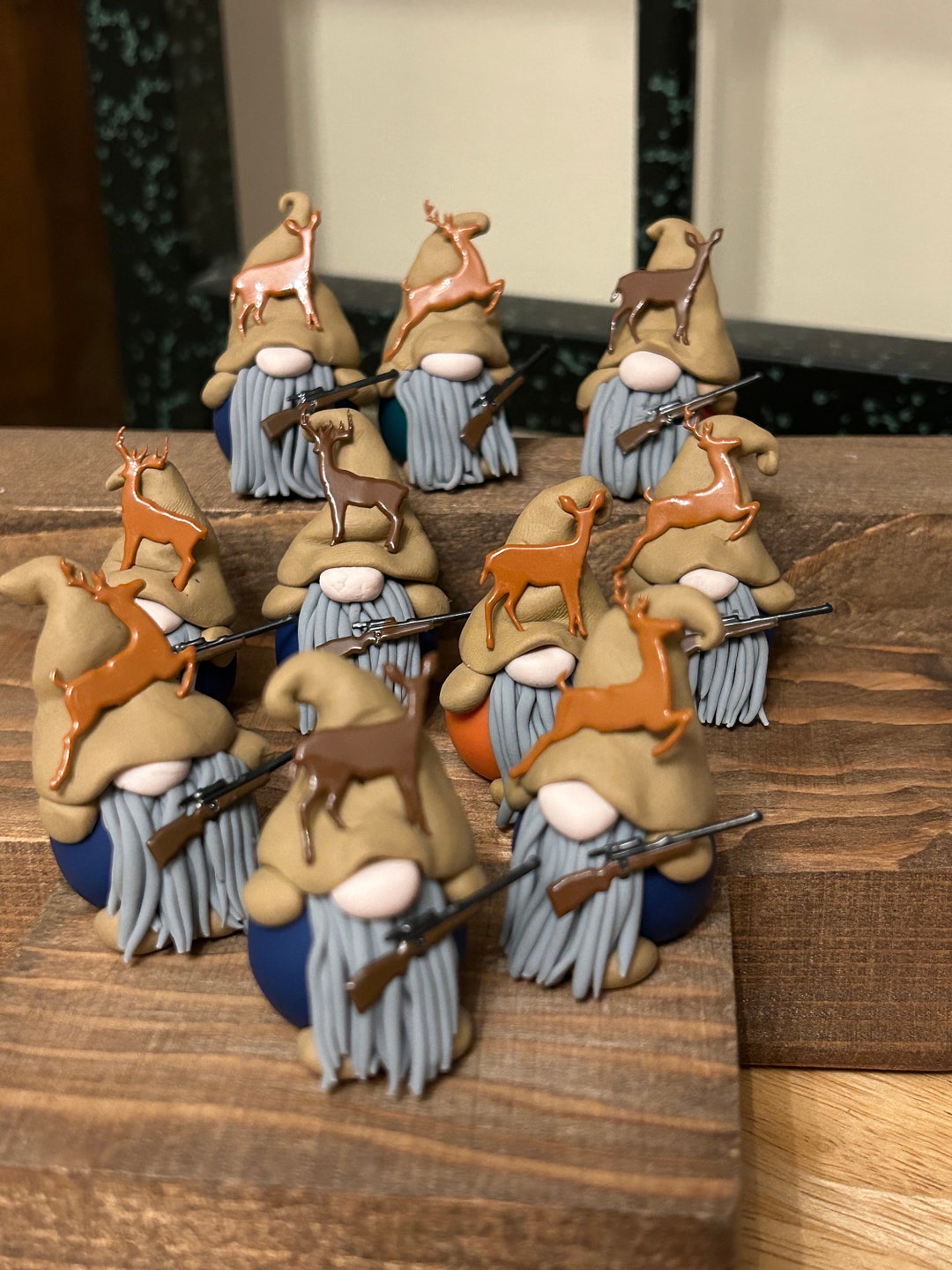 Small Rifle Hunting Gnome, Deer Gnome - Etsy