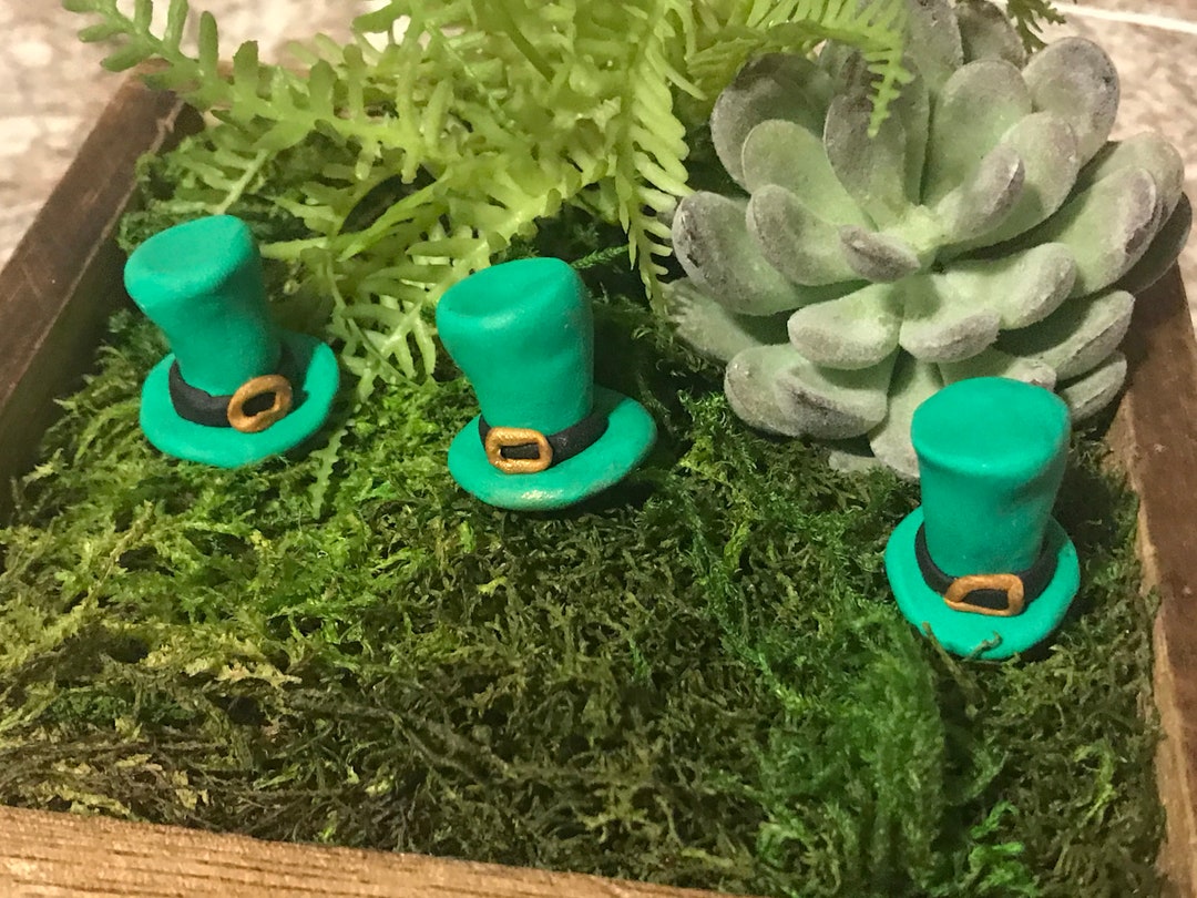 Saint Patrick’s Day Hats, Polymer Clay - Etsy