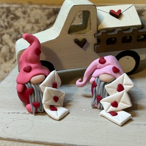 Lots of Love Valentine’s Day Gnome With Tiny Love Letters and Hearts - Etsy