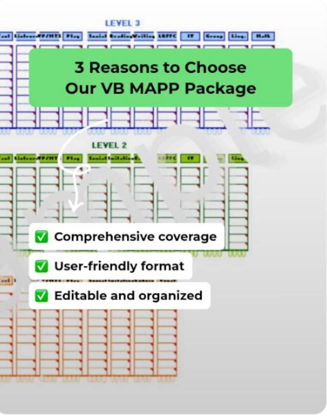 VB MAPP Scoring Package Including Milestones, Barriers, Transitions ...