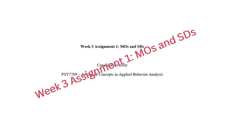 Week 3 Assignment 1: Mos and Sds - Etsy