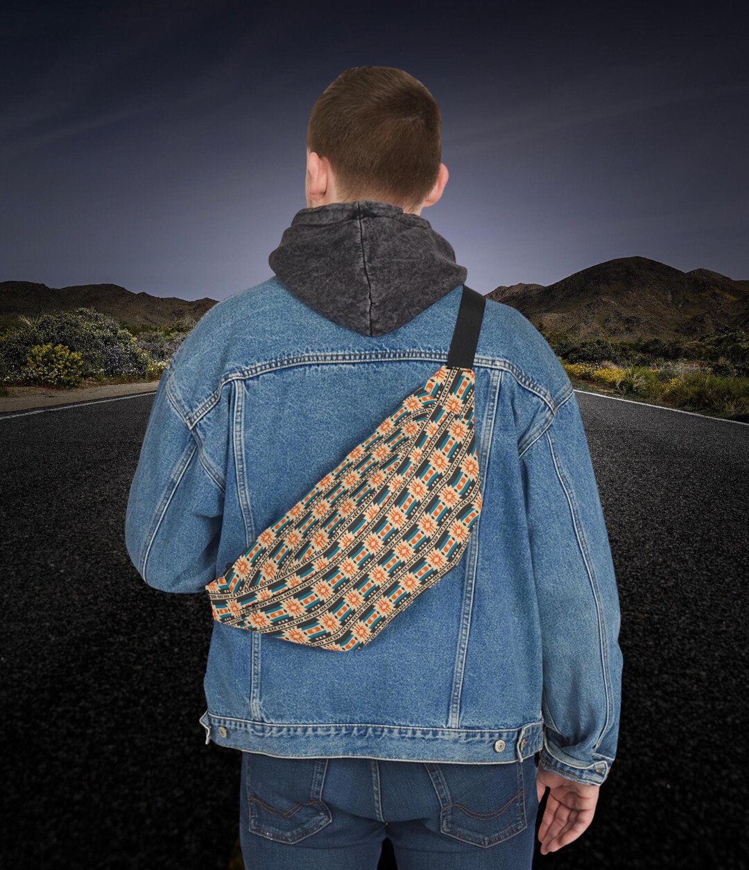 Jumbo Fanny Pack, Herren Fanny Pack, große Crossbody-Tasche, Jumbo Hip ...