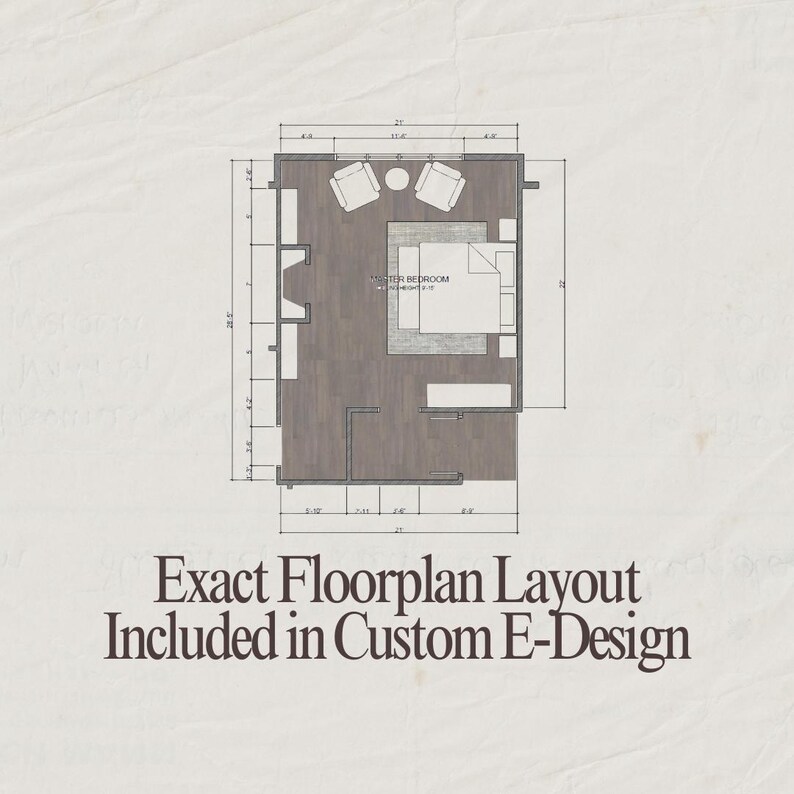 Custom E-design Mood Board + Floor Plan & Shopping List | Virtual Interior Design Service - Etsy
