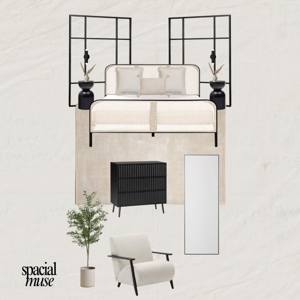 Custom E-design Mood Board + Floor Plan & Shopping List | Virtual ...