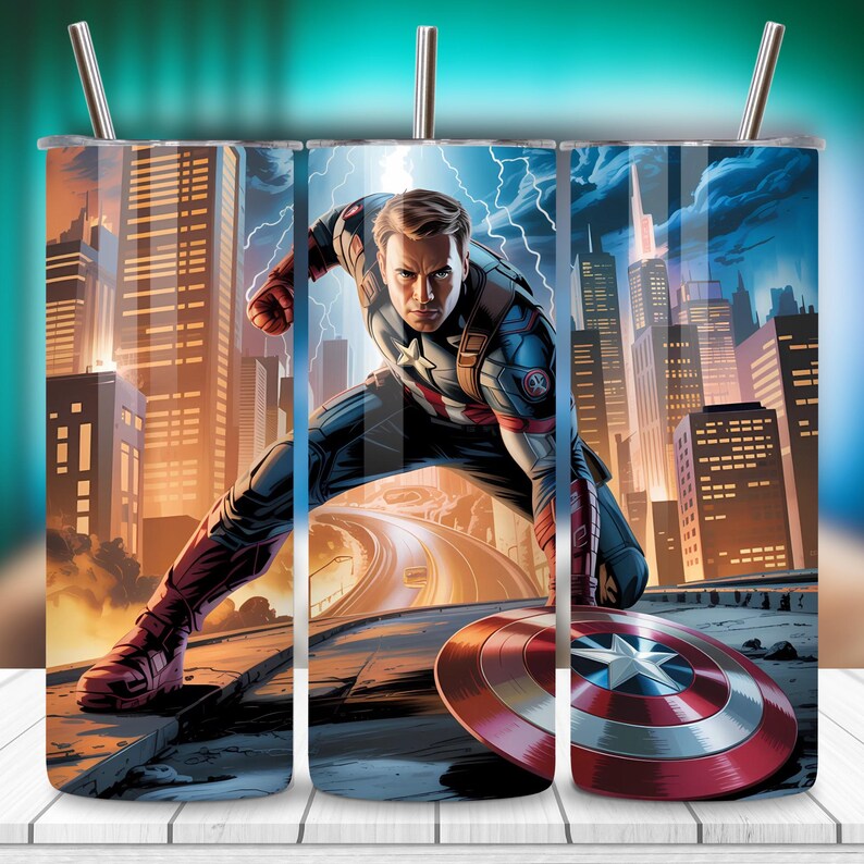 Marvel Avengers Heroes Sublimation Tumbler Wrap 20oz PNG | Superhero ...