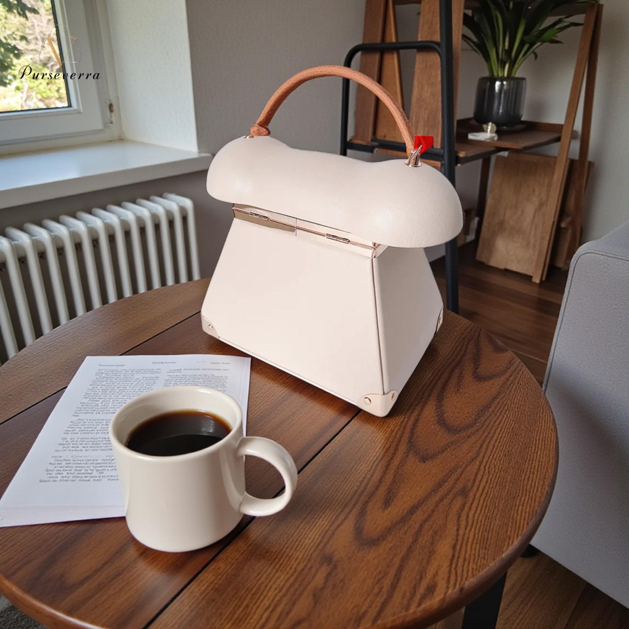 Vintage Telephone Leather Handbag | Retro Phone Bag for Women | Quirky ...