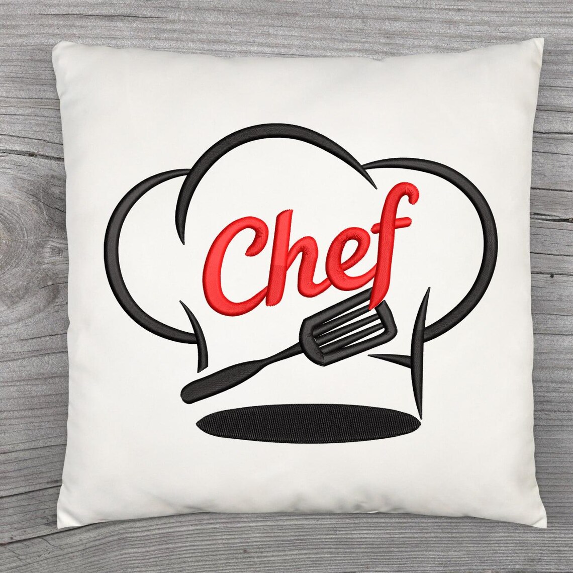 Chef Hat & Spatula – Kitchen Embroidery Design - Etsy