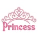 Princess Crown Embroidery Design – Kids Applique (digital Download) - Etsy