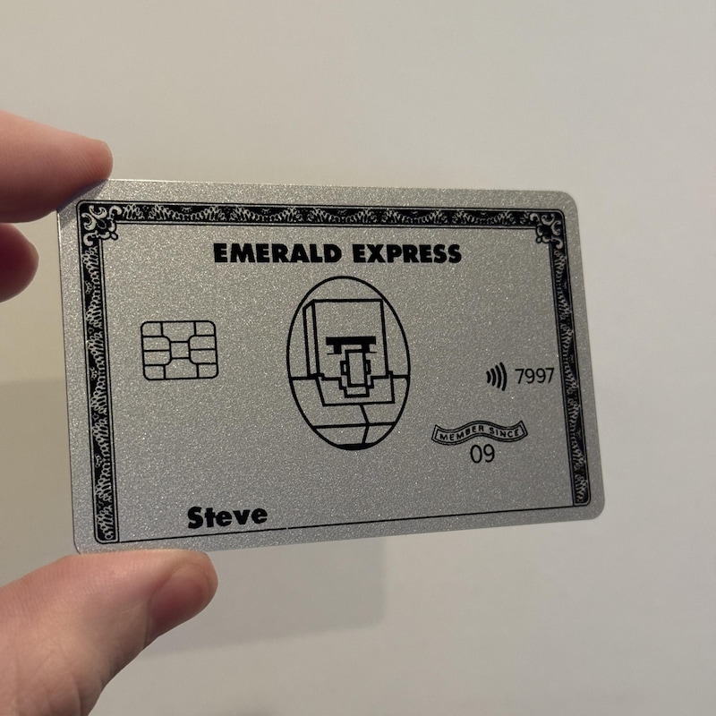 Emerald Card Credit - Etsy