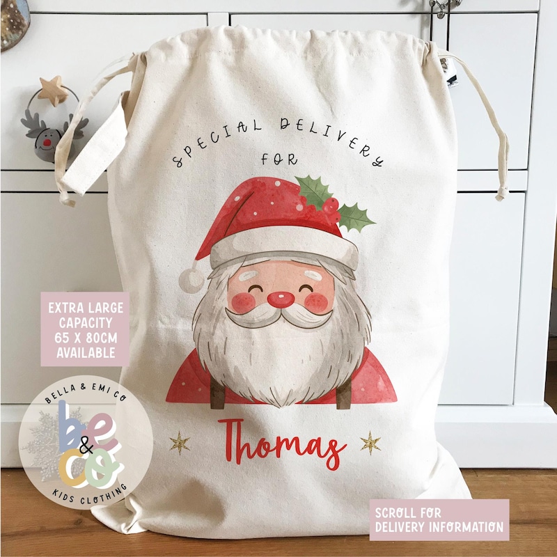 Extra Large Santa Sack - Etsy UK