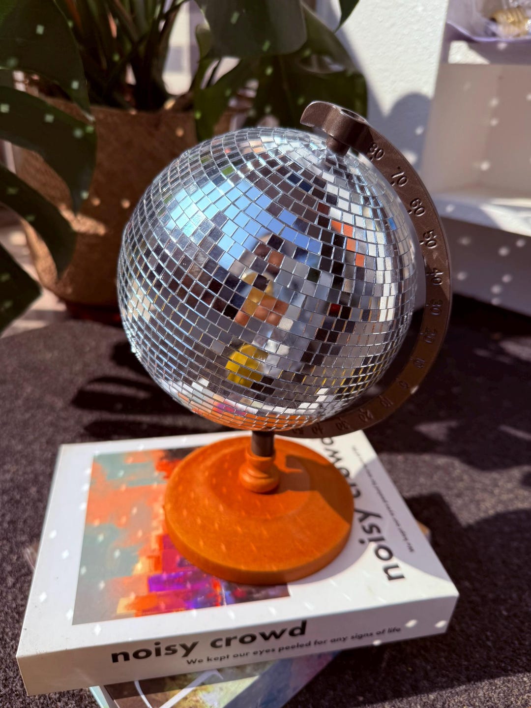 Disco Ball Decor, Mirror Ball Home Decor – Ambient Light Object for ...