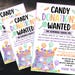 Halloween Candy Donation Flyer, Trunk or Treat School PTO Fundraiser ...