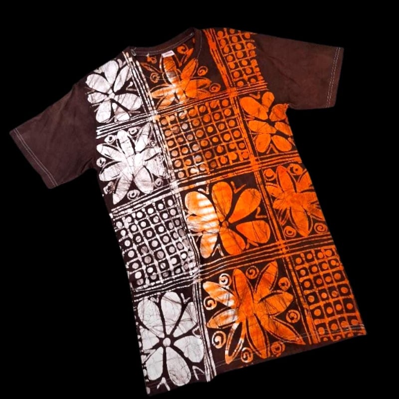 Batik Adire T Shirt - Etsy