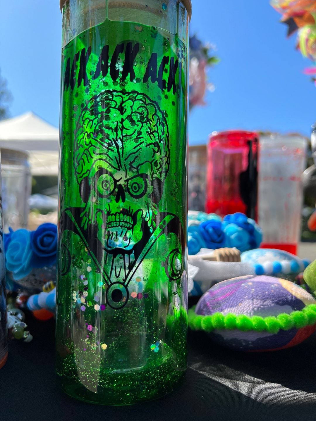 Alien Ack Ack Snow Globe Tumbler - Etsy